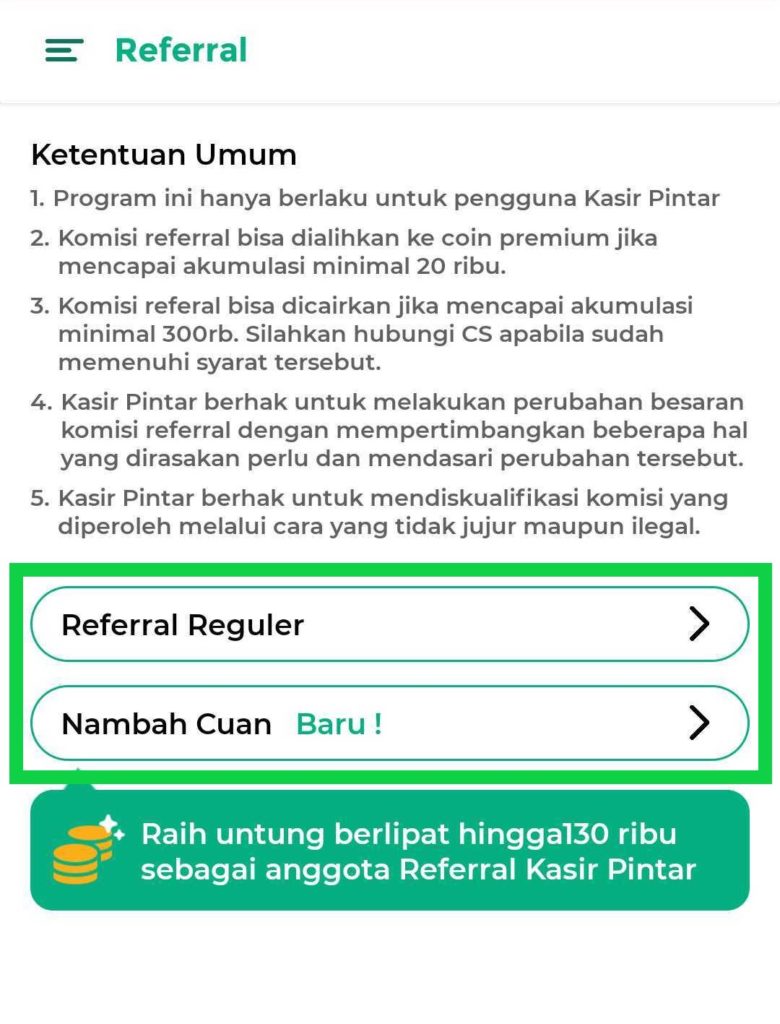Cara Membuat Kode Referral