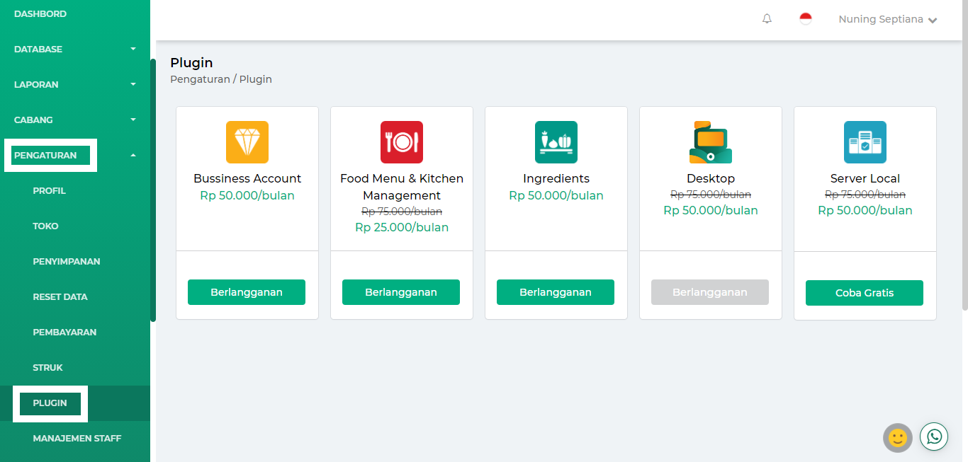 Bagaimana cara mengaktifkan Plugin