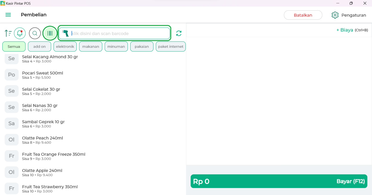 Cara Transaksi Pembelian Barang ke Supplier