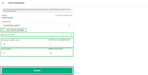 Cara Setting Print Struk Kertas Thermal 58 mm (Kasir Pintar POS Desktop)