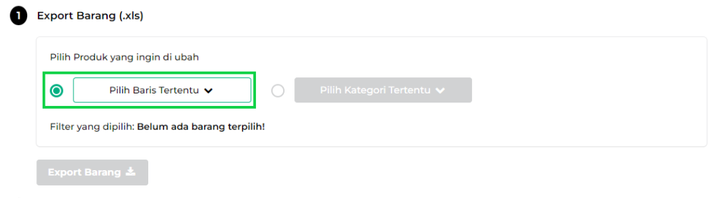 Cara Export / Import Edit Produk (Website/Back Office)