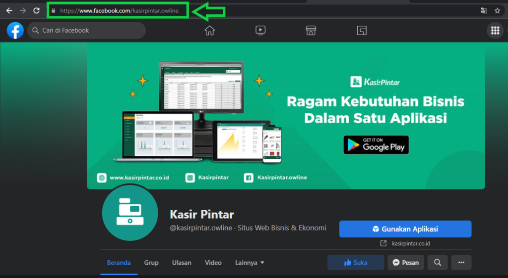 Cara Salin Link Akun Sosial Media untuk Fitur Linkpintar