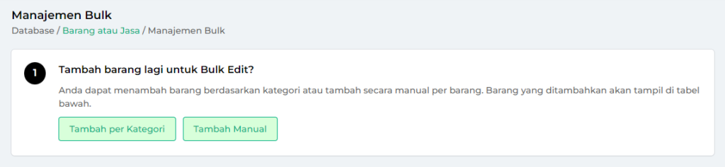 Cara Edit Barang/Jasa Secara Massal (Fitur Manajemen Bulk: Mode Edit Bulk)