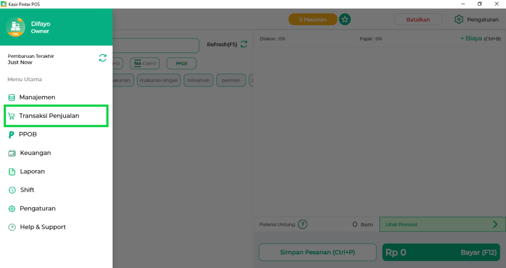 Cara Transaksi dengan Metode Pembayaran EDC BCA (Kasir Pintar POS Desktop)