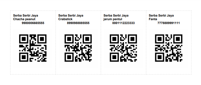 Cara Export QR Code Barang