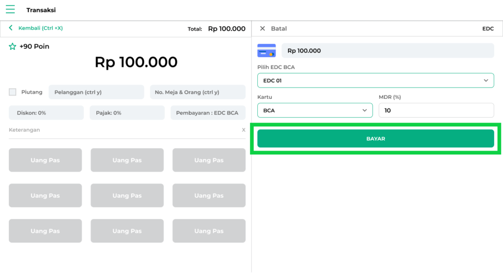 Cara Transaksi dengan Metode Pembayaran EDC BCA