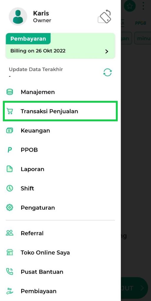 Cara Melakukan Transaksi Penjualan (Kasir Pintar Pro)