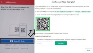 Cara Mengaktifkan Verifikasi Dua Langkah dengan Authy Authenticator