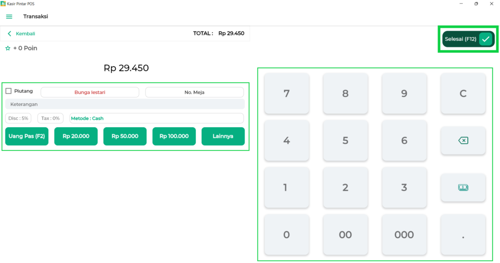 Cara Transaksi Barang Add On (Baru)