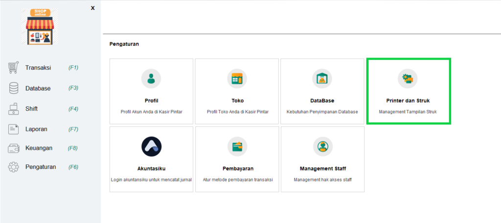 Cara Cetak Struk untuk Kertas A4