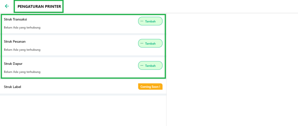 Cara Cetak Struk untuk Kertas A4