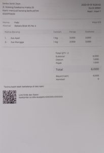 Cara Cetak Struk untuk Kertas A4