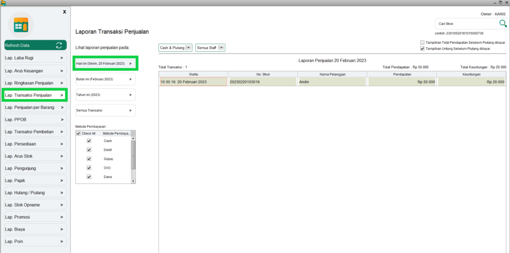 Cara Edit atau Retur Transaksi Penjualan & Pembelian (Kasir Pintar Desktop)
