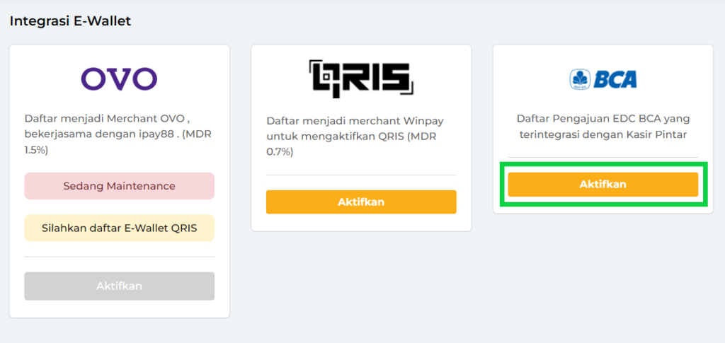 Cara Daftar Pengajuan EDC BCA