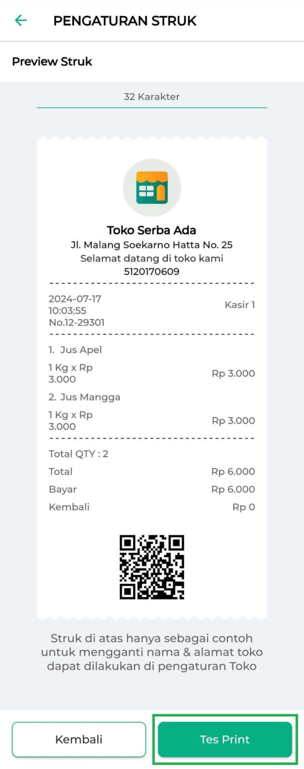 Cara Mengatur Printer (Kasir Pintar POS)