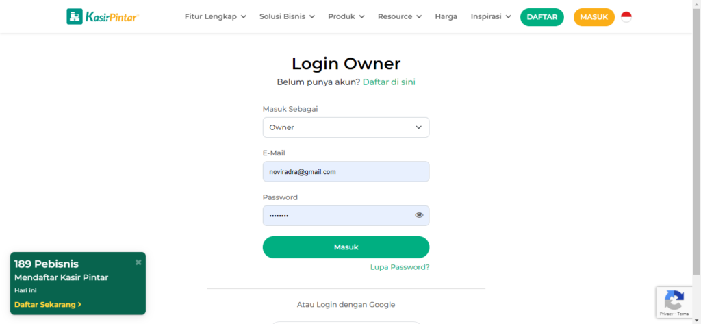 Laporan Penjualan Per Kategori