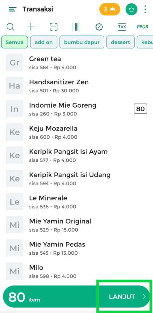 Cara Transaksi Barang Multisatuan (Kasir Pintar Pro)