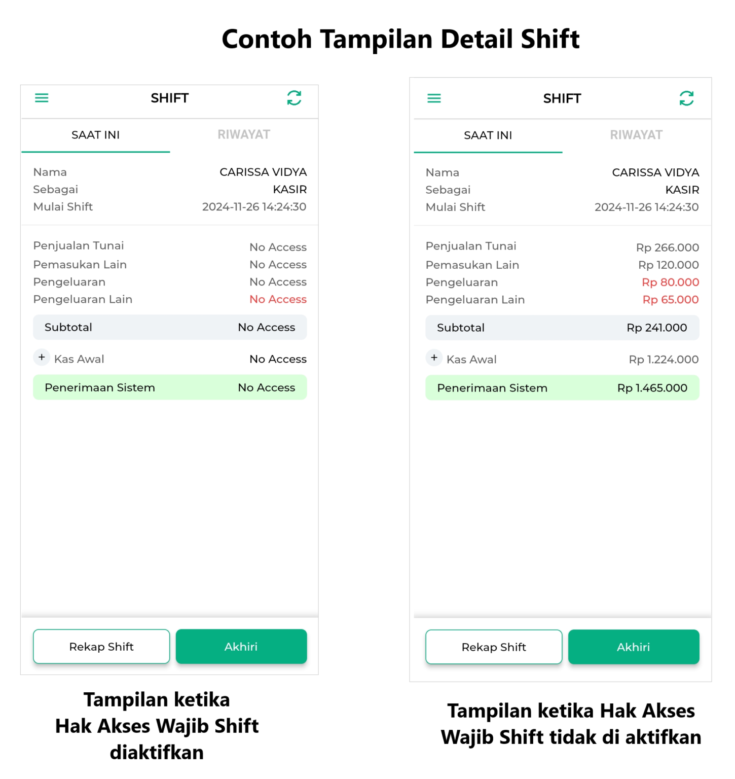 Cara Menggunakan Fitur Shift (Kasir Pintar POS)