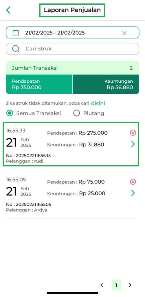 Cara Melakukan Retur Transaksi Penjualan (Kasir Pintar POS)