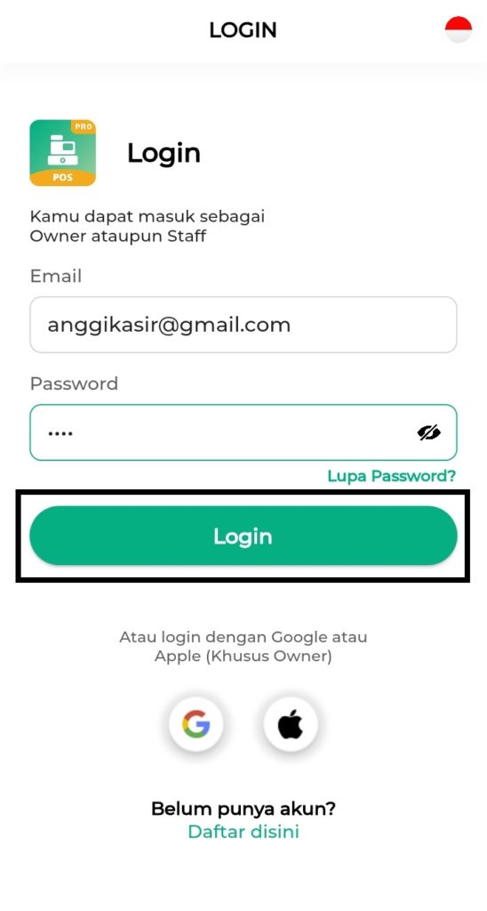 Cara Menambah Akun Staf & Login ke Akun Staf (Kasir Pintar POS)
