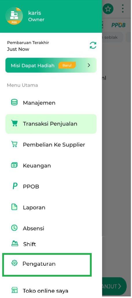 Cara Mengatur Printer (Kasir Pintar POS)
